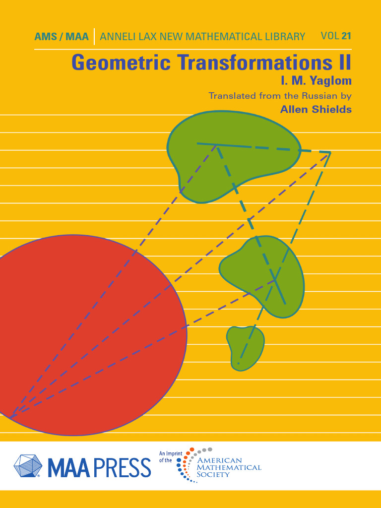 Geometric Transformations Yaglom Vol.2 | PDF