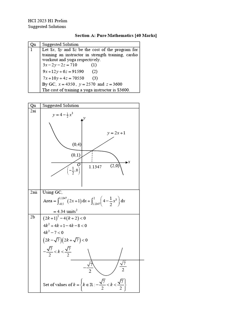 HCI 23 h1 Sol | PDF