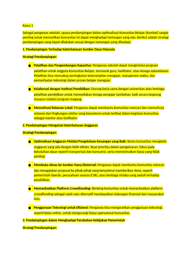 Penyelesaian Kasus 1-2-3 (PS) | PDF