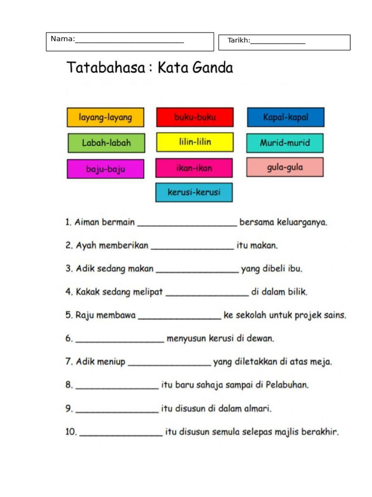 BMT1 Kata Ganda | PDF