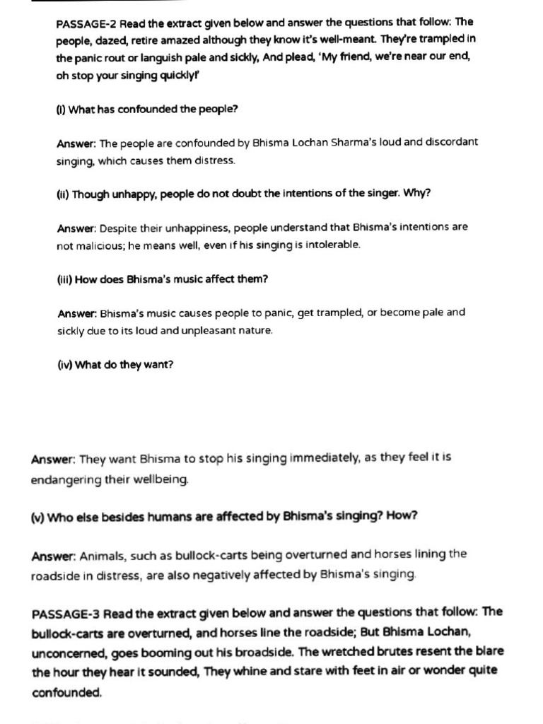 The Power of Music Q - A | PDF