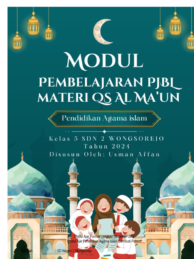 LK 5 - Modul Ajar PJBL Usman | PDF