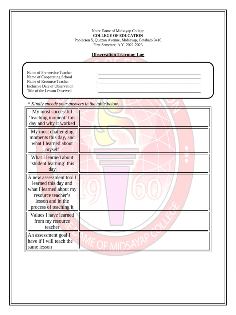 Journal Entry Format | PDF