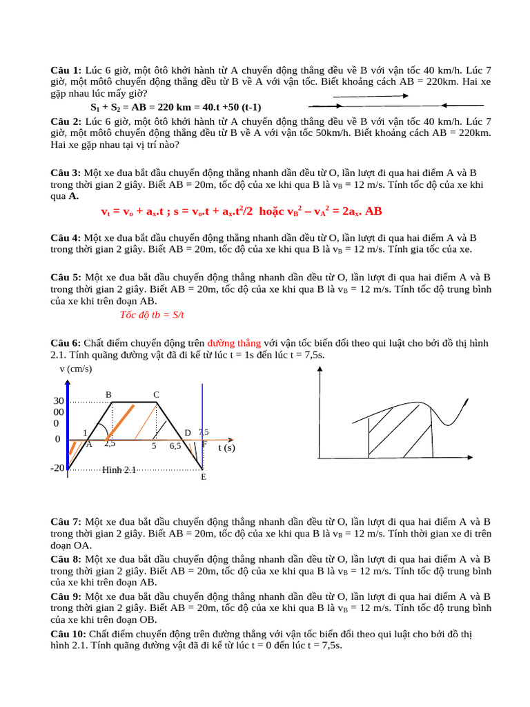 Cơ-Chap1 BTVN | PDF