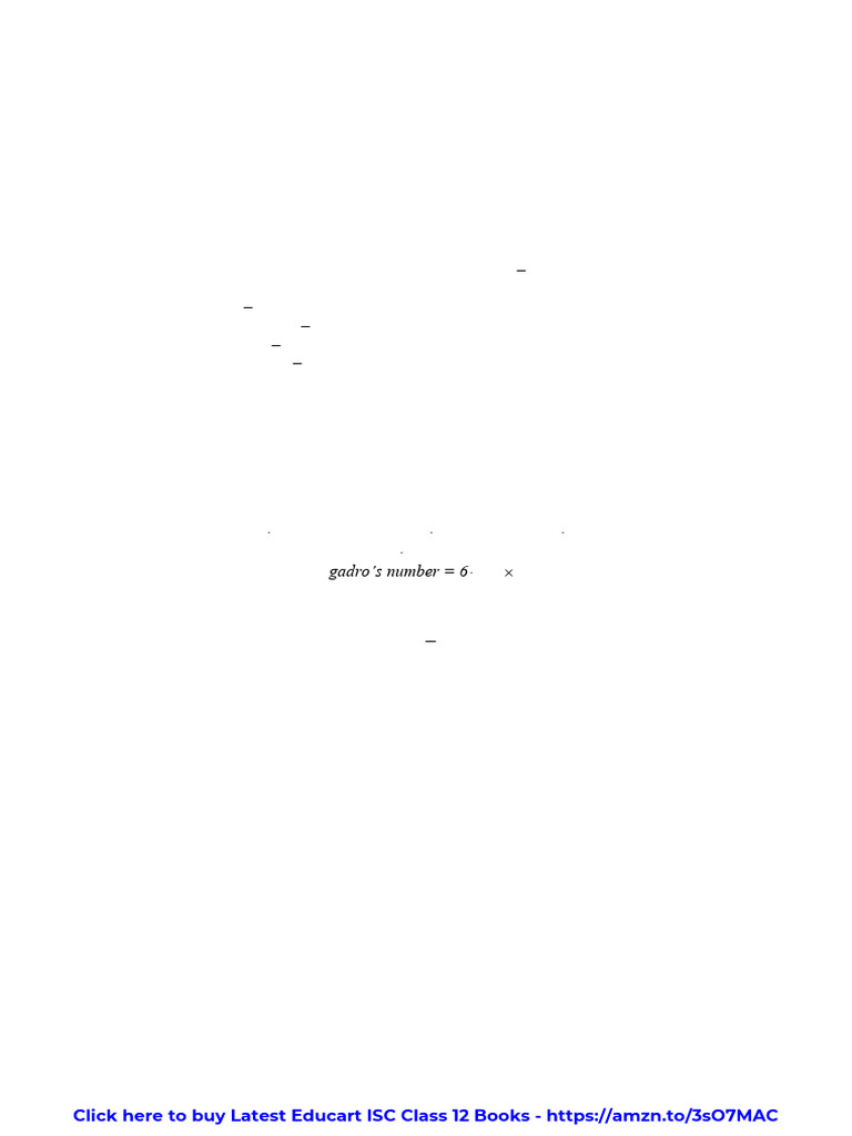 ISC Class 12 Chemistry PYQ 2024 | PDF