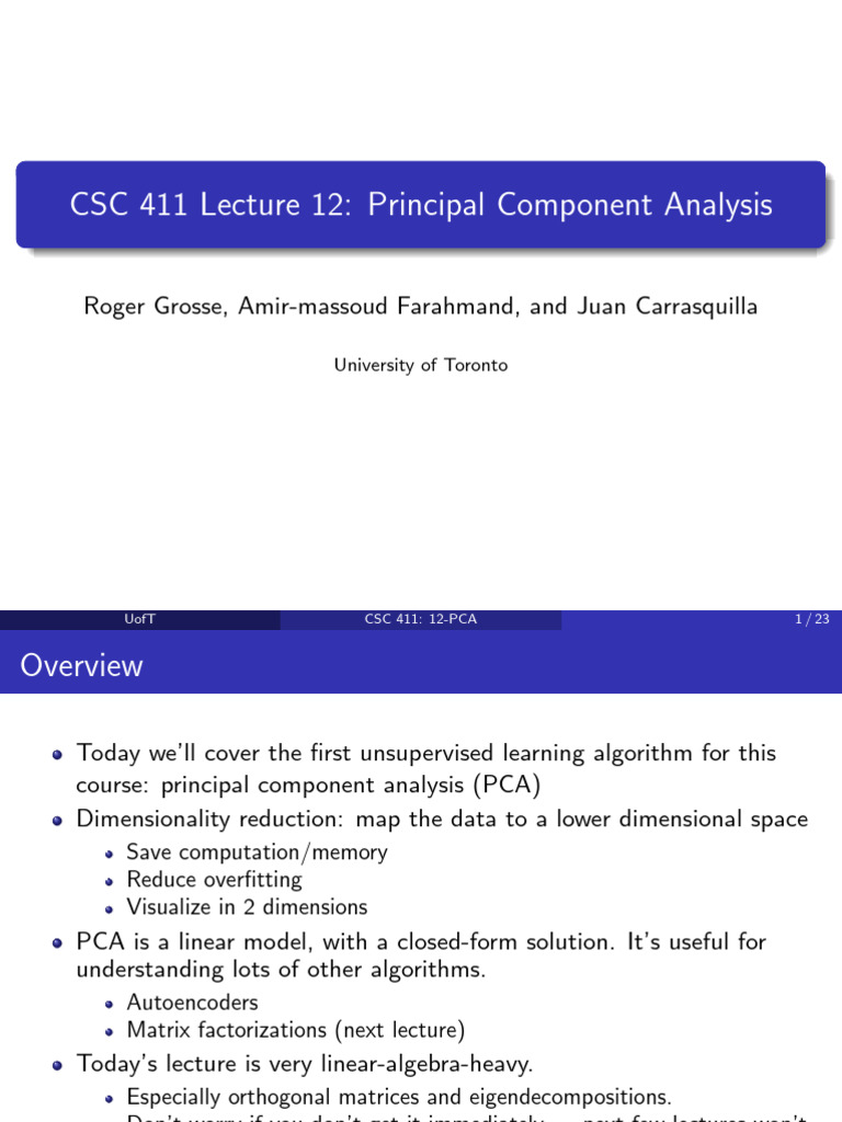 Lec12 Slides | PDF