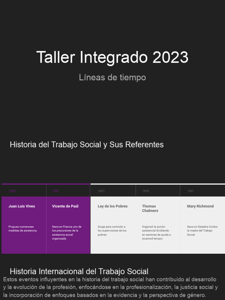 Taller Integrado 2023 | PDF