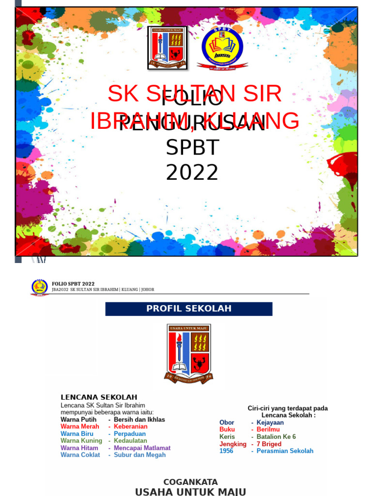 Folio SPBT Word | PDF