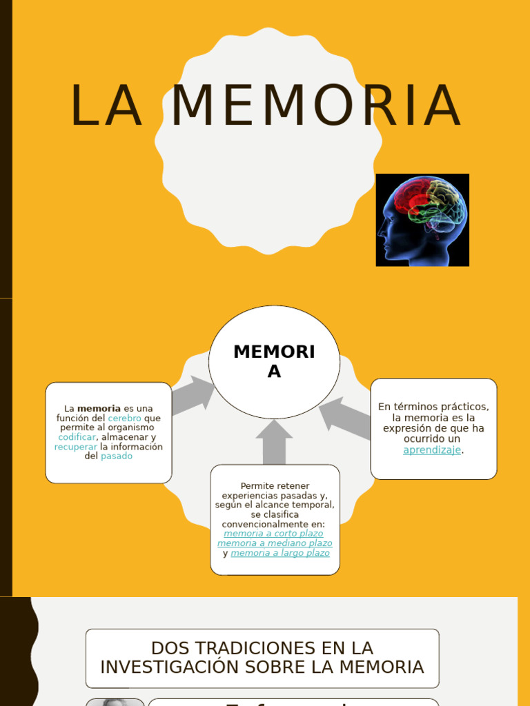 La Memoria Pdf