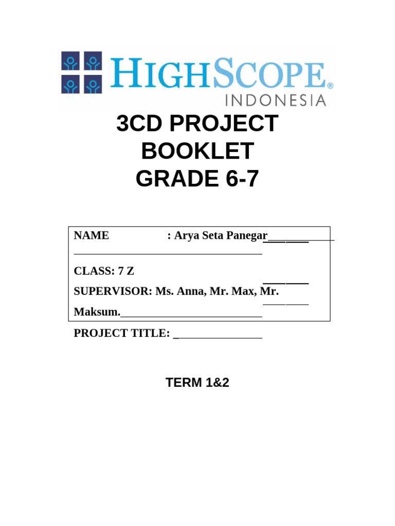 3cd Booklet | PDF