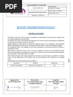 Blood Consent | PDF | Blood Transfusion | Informed Consent