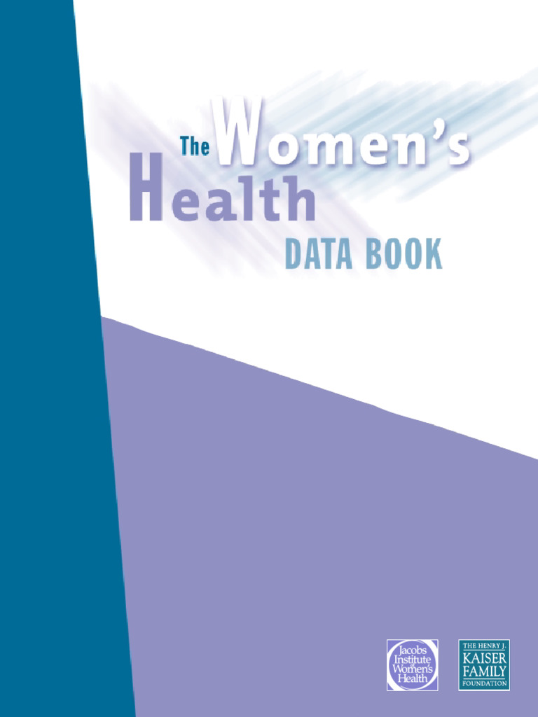 Women S Health Data Book | PDF