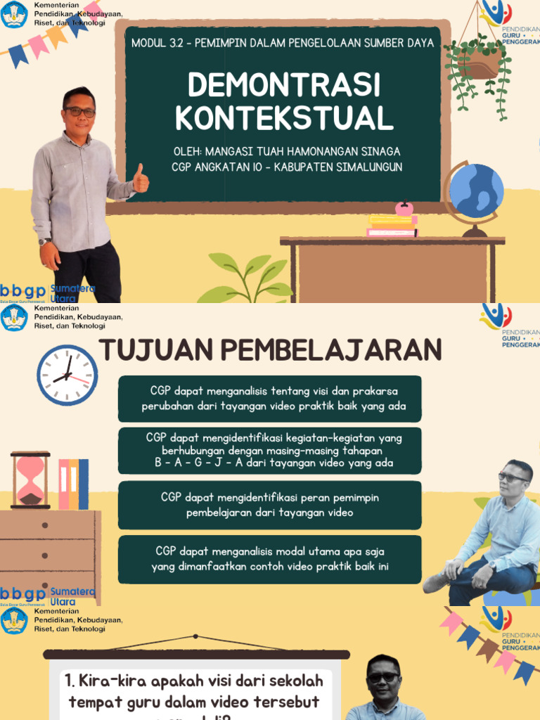 Demonstrasi Kontekstual - Modul 3.2 | PDF