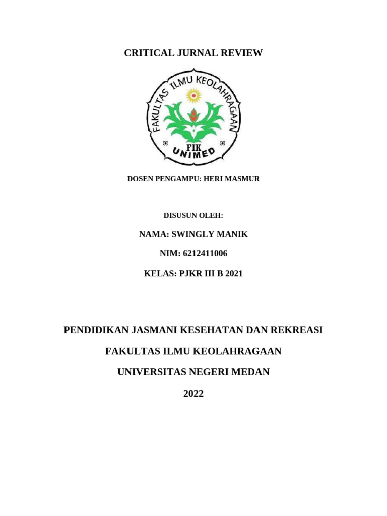 CJR Swingly Manik | PDF