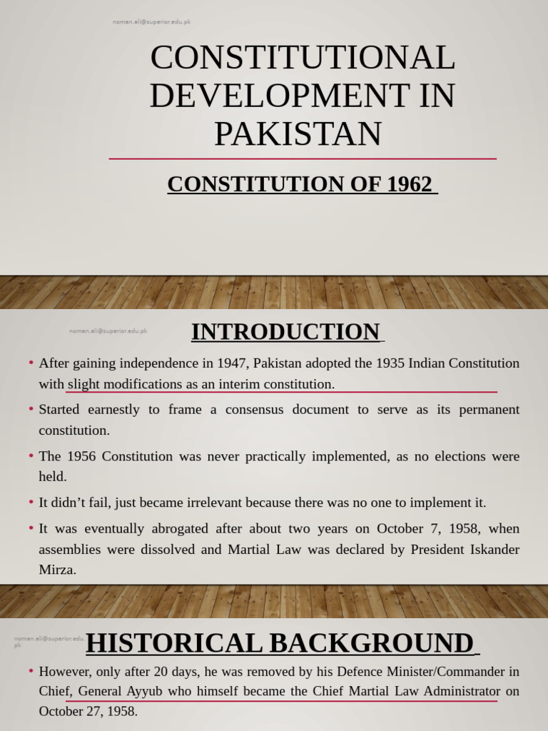 Constitution of 1962 | PDF