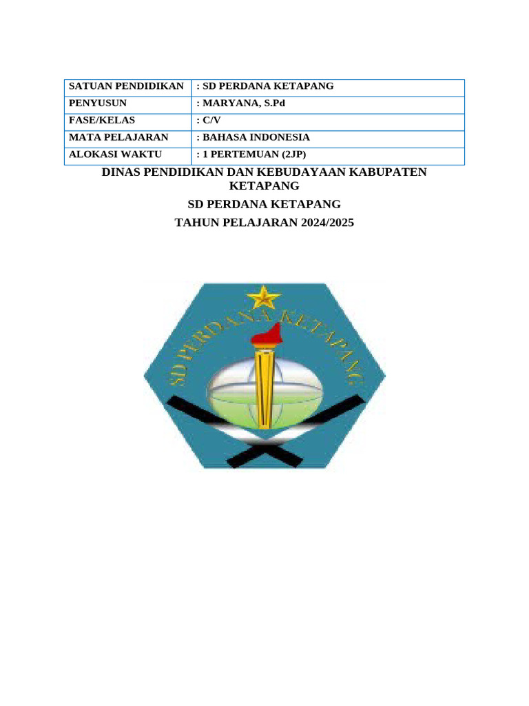 Modul Kelas 5 Bahasa Indonesia Kkgs Pdf