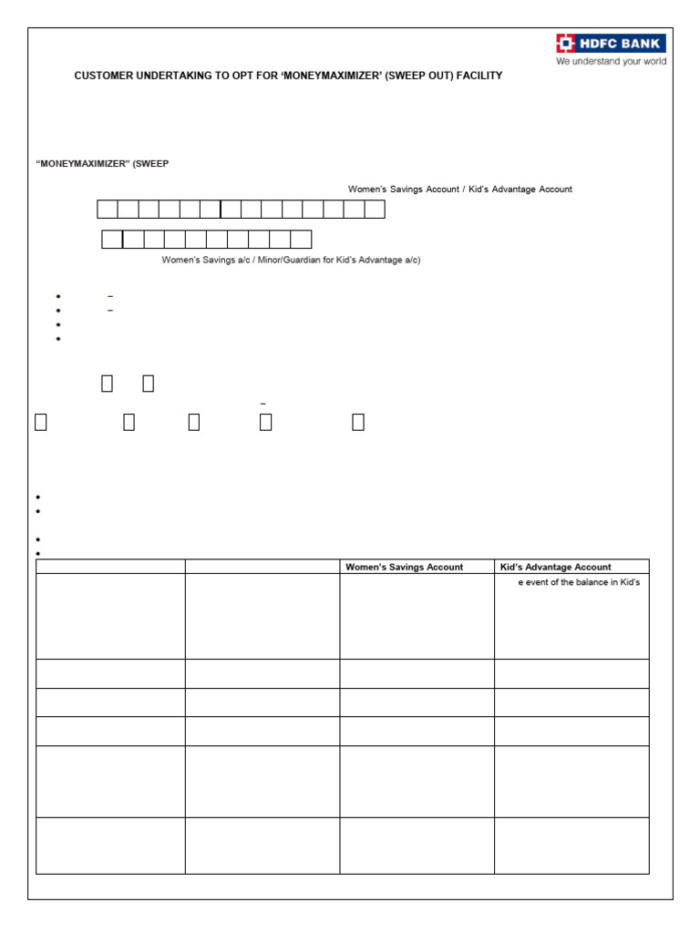 Money Maximizer HDFC | PDF | Financial Services | Finance & Money ...