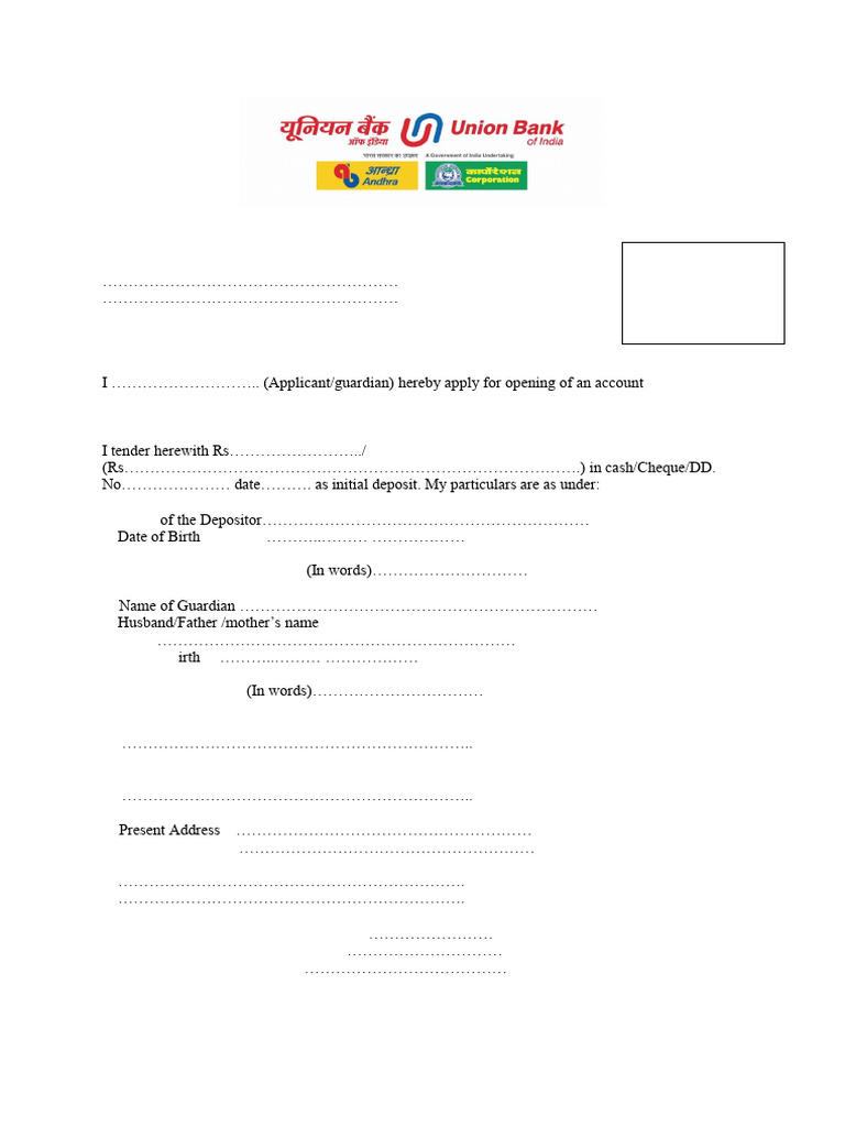FORM 1 SSA Account Opening | PDF | Identity Document | Government And ...