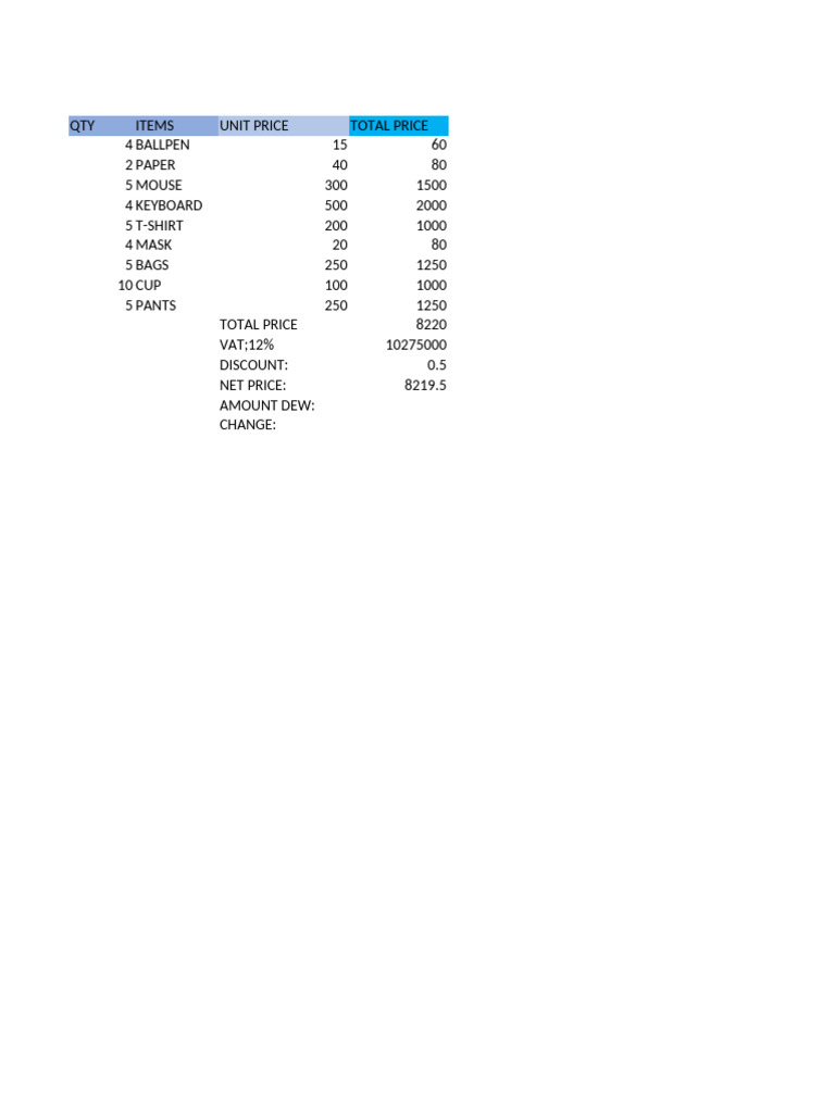 Excel Exercise 2 | PDF