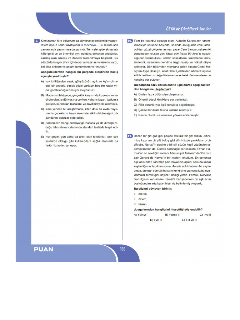 Paragraf Soru Bankası - SINAV YAYINLARI - Çevrimiçi PDF - FlipHTML5 | PDF
