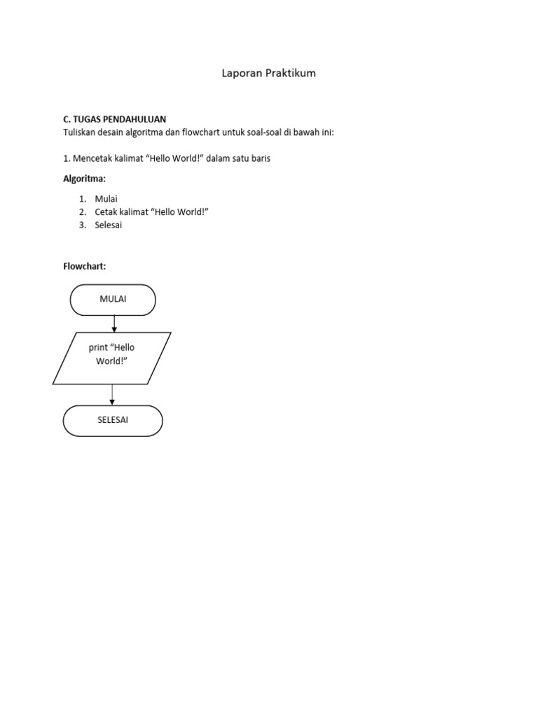 Laporan Sementara Prak 2 | PDF