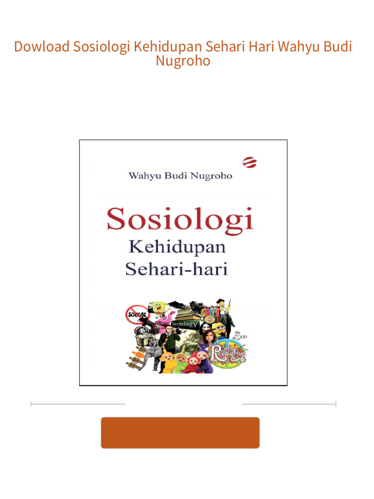 (Ebooks PDF) Download Sosiologi Kehidupan Sehari Hari Wahyu Budi ... (Ebooks PDF) Download Sosiologi Kehidupan Sehari Hari Wahyu Budi ...