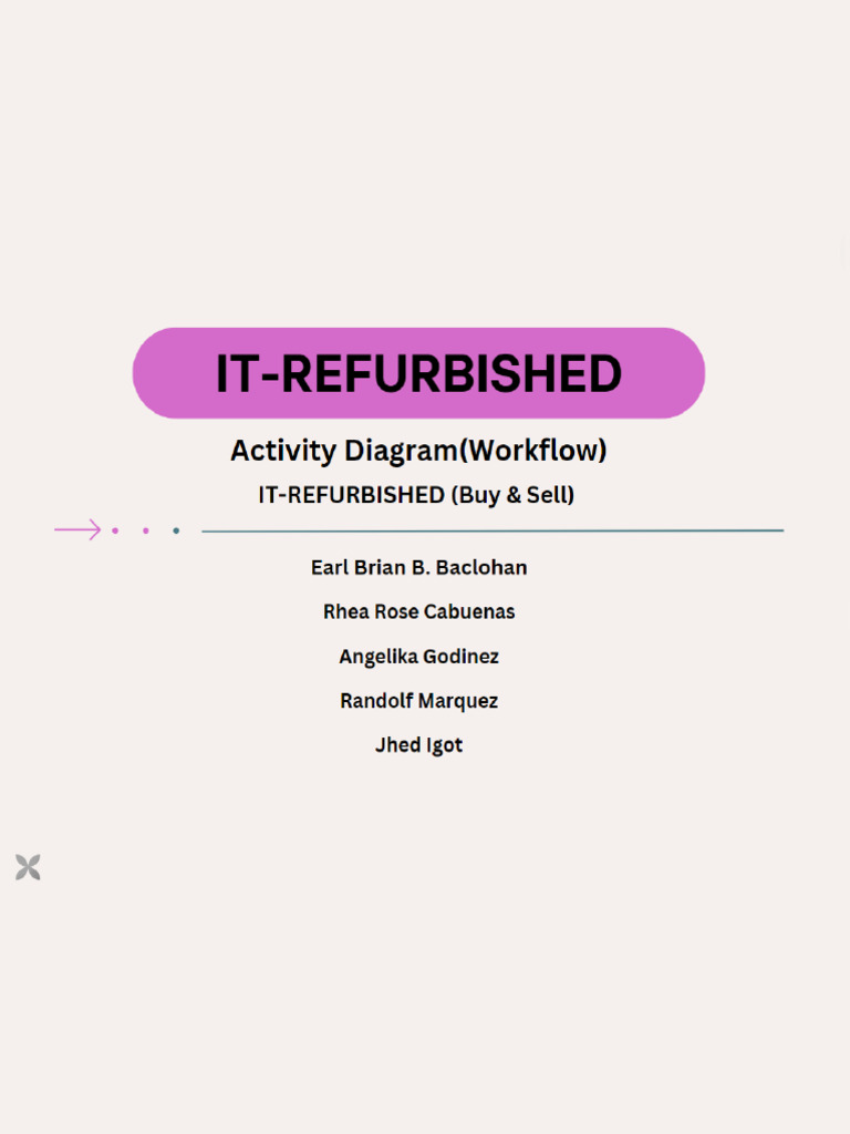 Activity Diagram (Workflow) | PDF