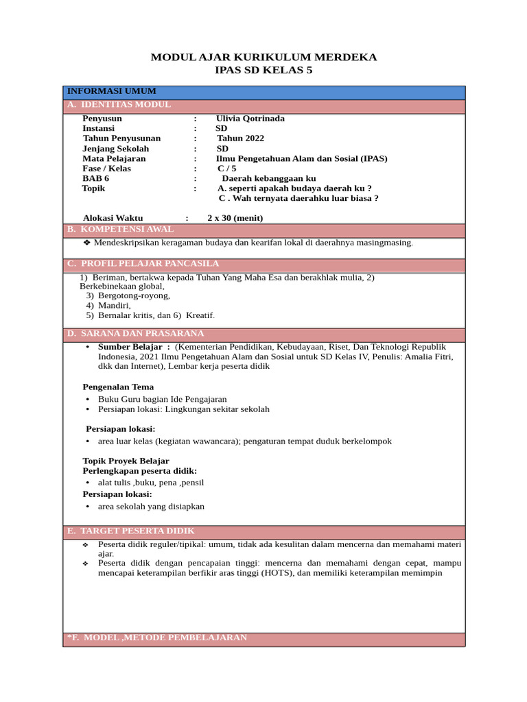 Modul Ips (1) NEW ULIP | PDF