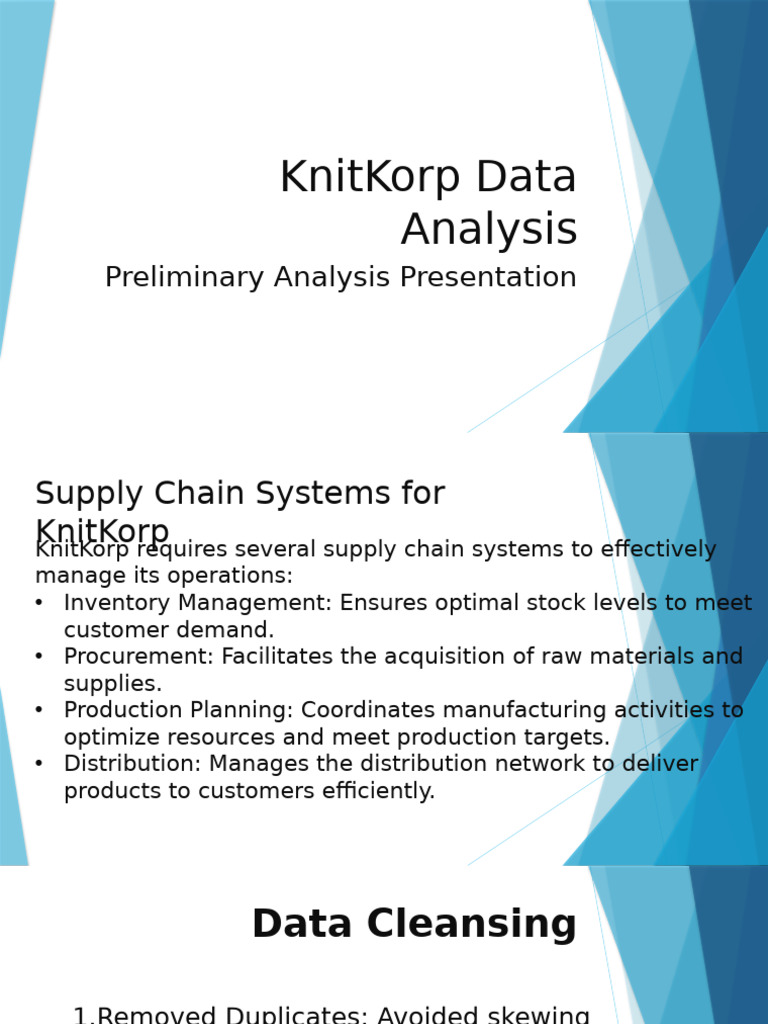 KnitKorp Analysis On Company | PDF