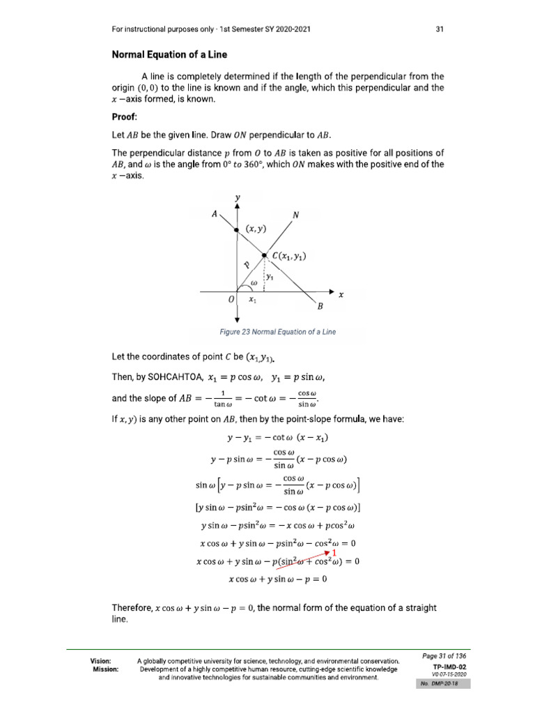 Lesson 1.2 The Straight Line Part 2 | PDF