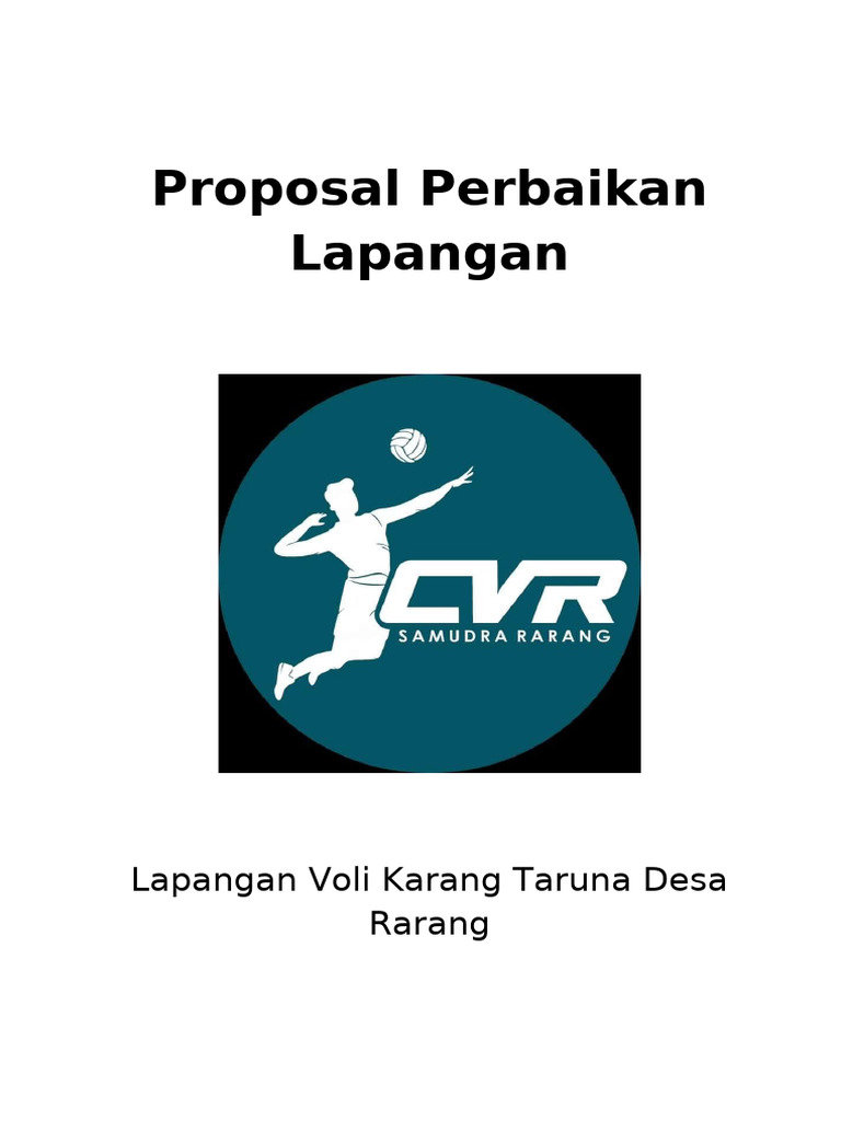Proposal Perbaikan Lapangan | PDF