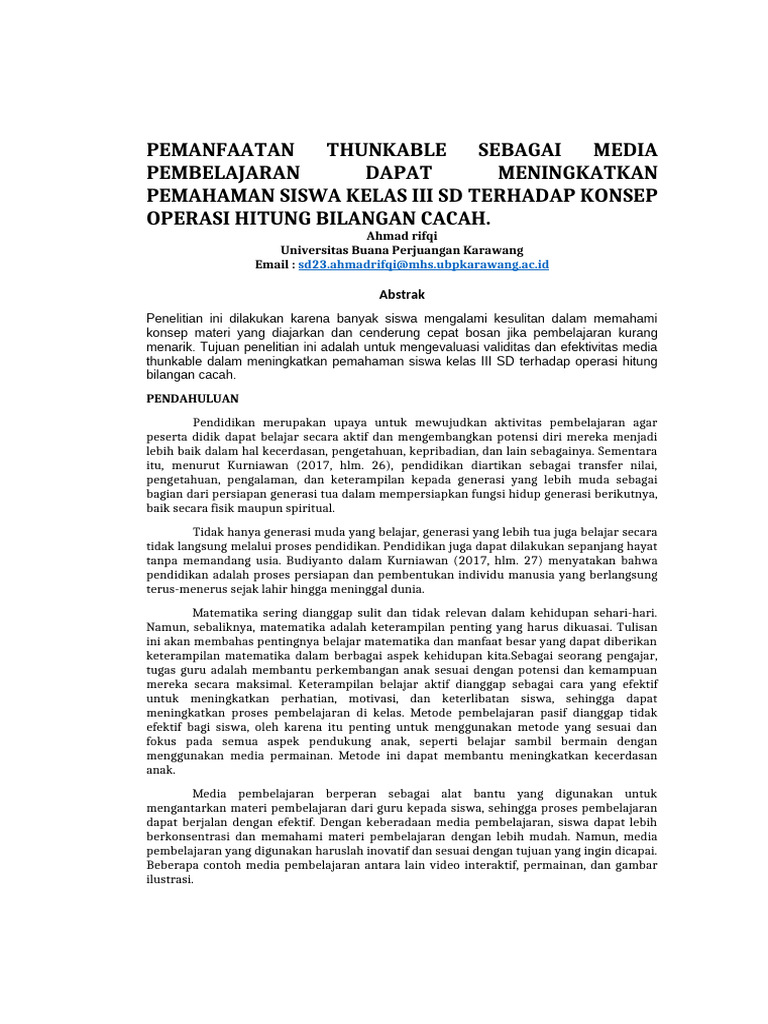 Artikel Edmotech Ahmad Rifqi Sd23a | PDF