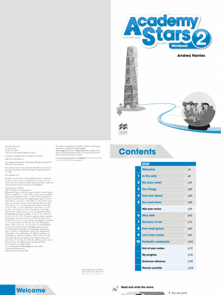 Academy Stars 2 WorkBook | PDF