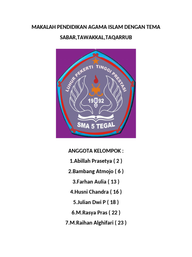 Tugas Pai Makalah | PDF