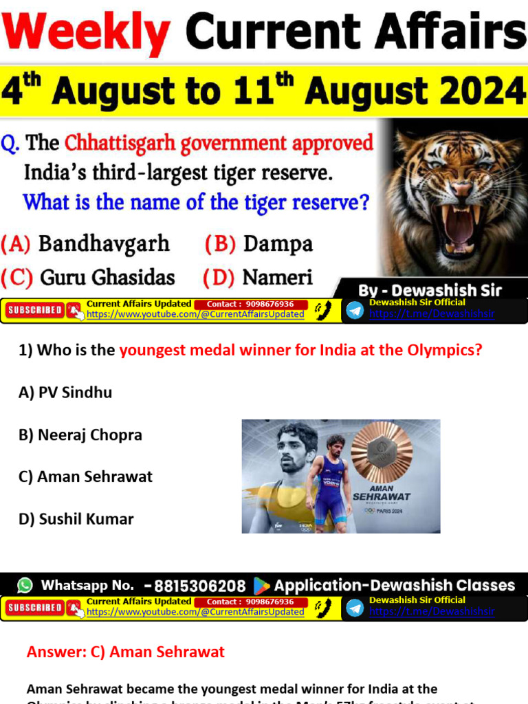 2.4th August To 11th August 2024 | PDF