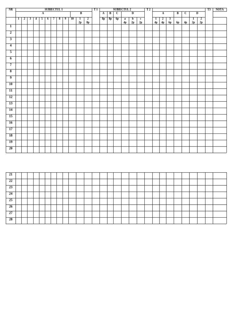 Borderou Notare | PDF