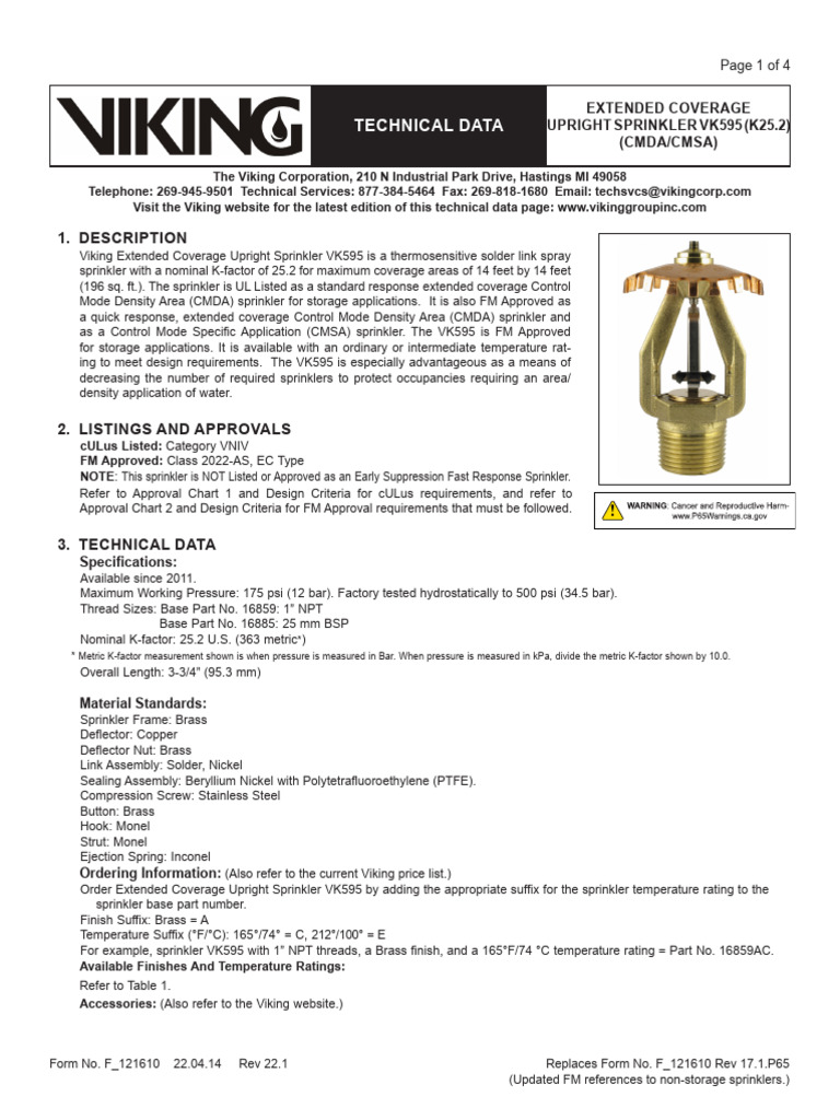 VK595 121610 Viking | PDF