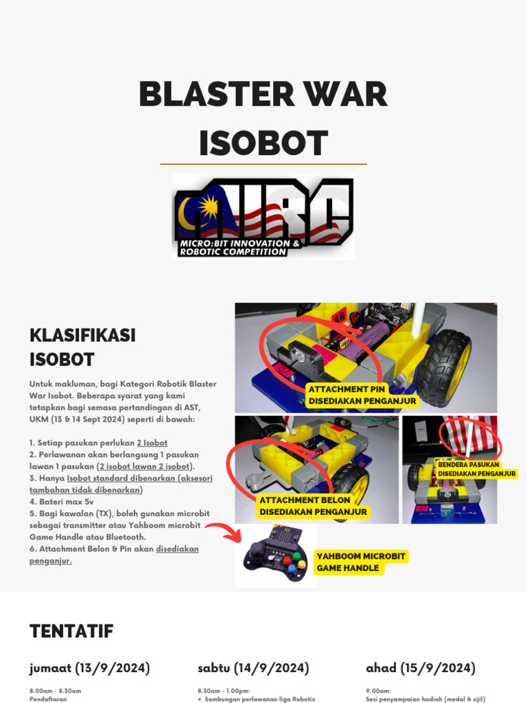 Blaster War Isobot | PDF