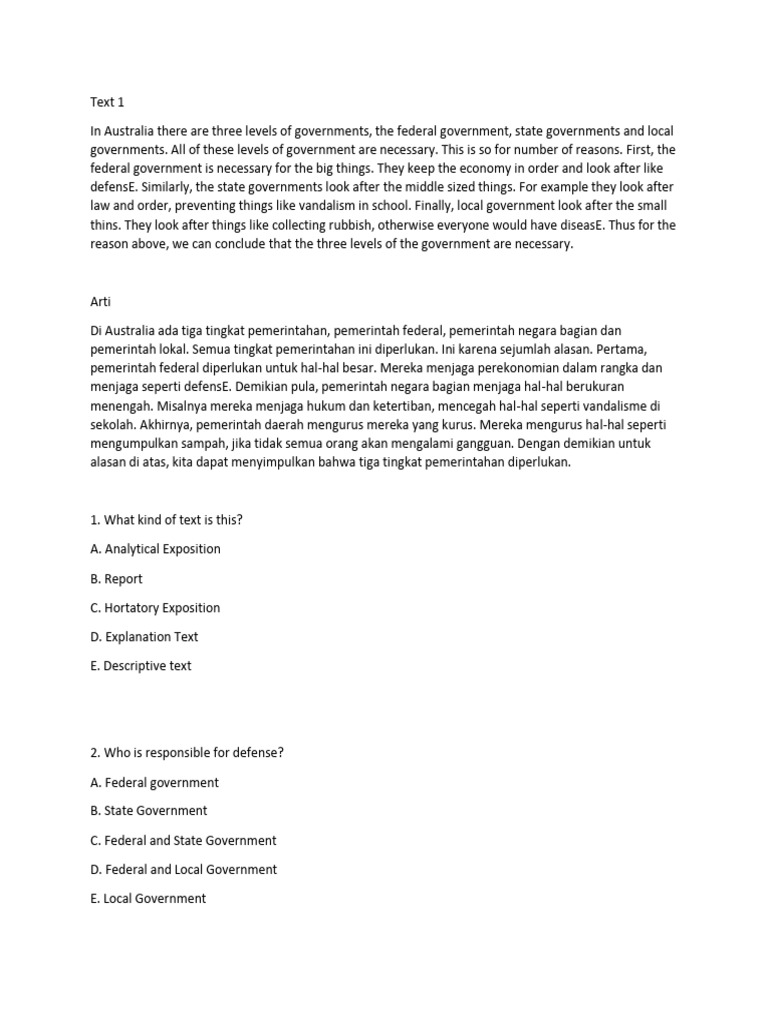 Soal Analytical Text | PDF