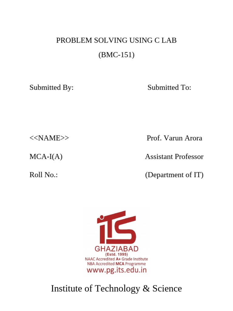 Front Page+index C | PDF