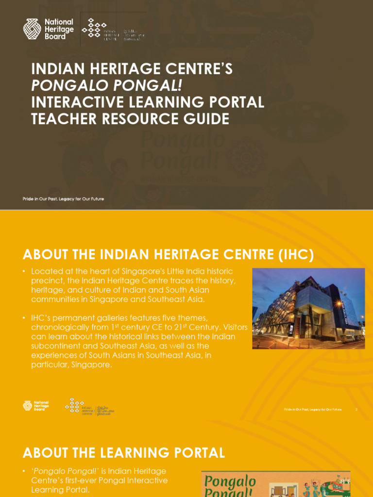 Pongalo Pongal Teacher Resource Guide | PDF