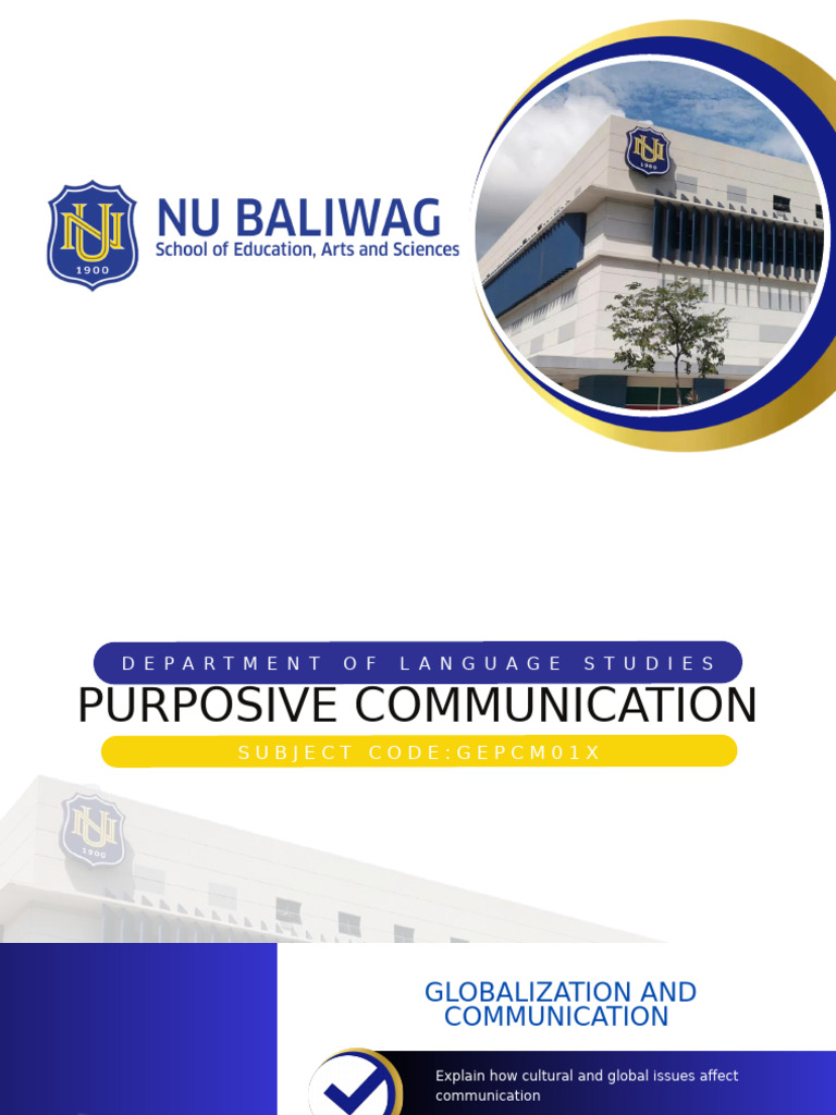 Lesson 2. Communication and Globalization | PDF