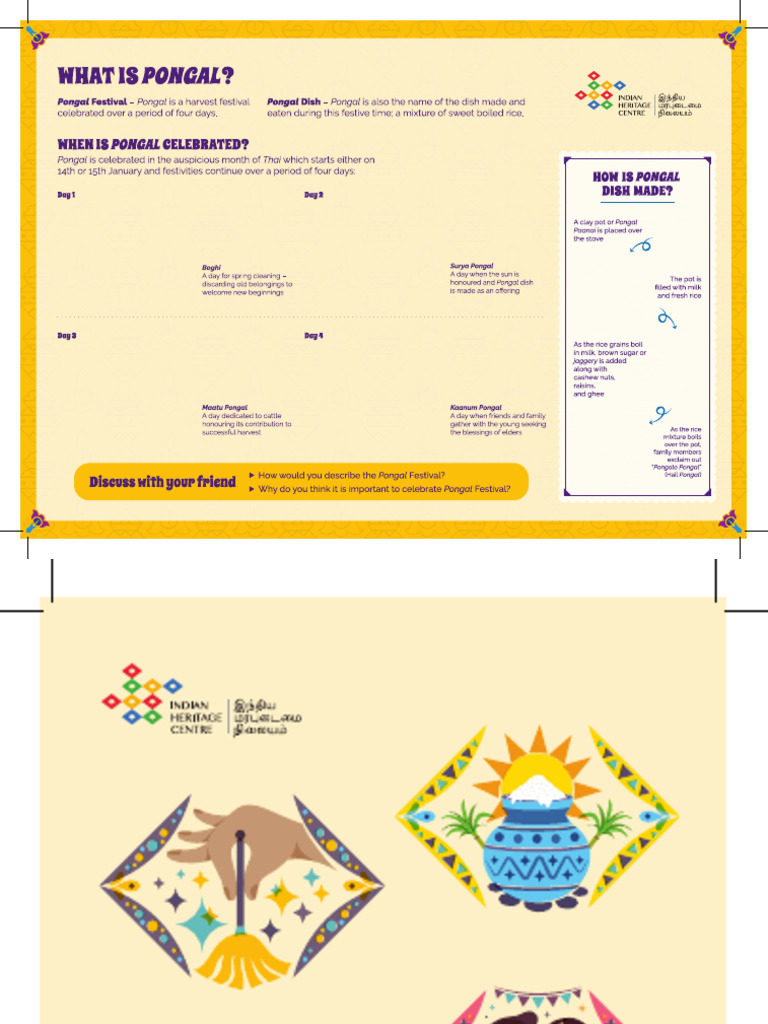 Pongal Activity Sheet FA | PDF