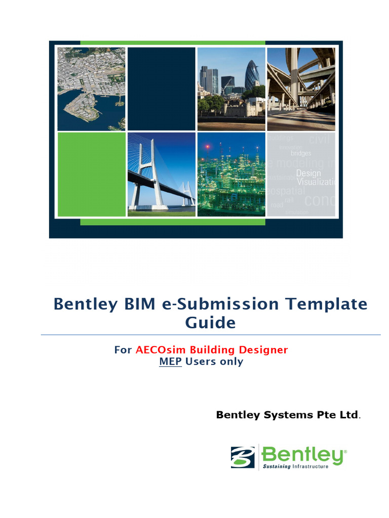 Bentley BIM E-Submission Mechanical Template Guide | PDF