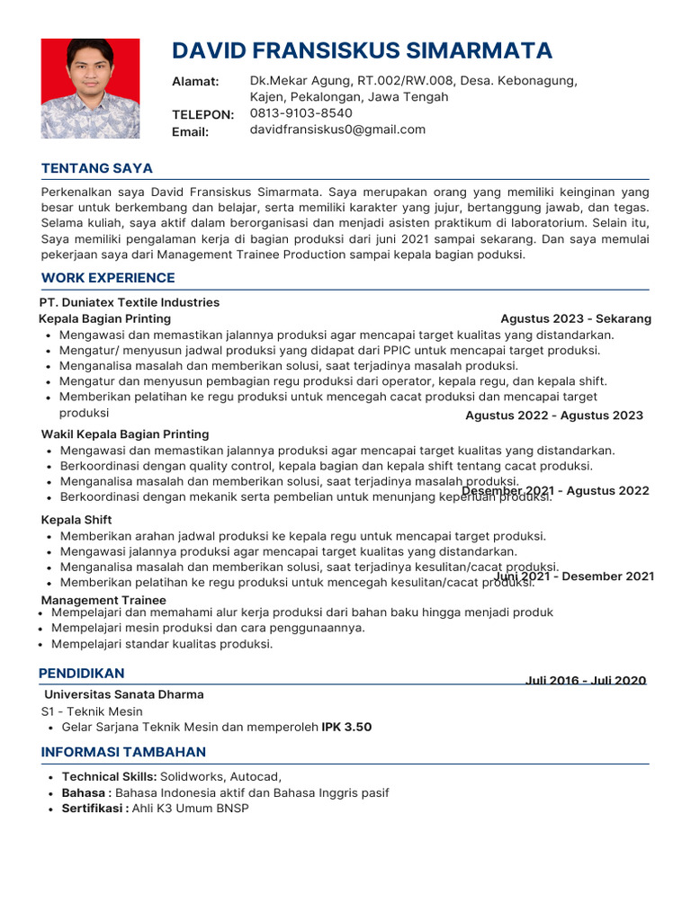 Blue and White Clean and Professional Resume - 20240926 - 212345 - 0000 ...