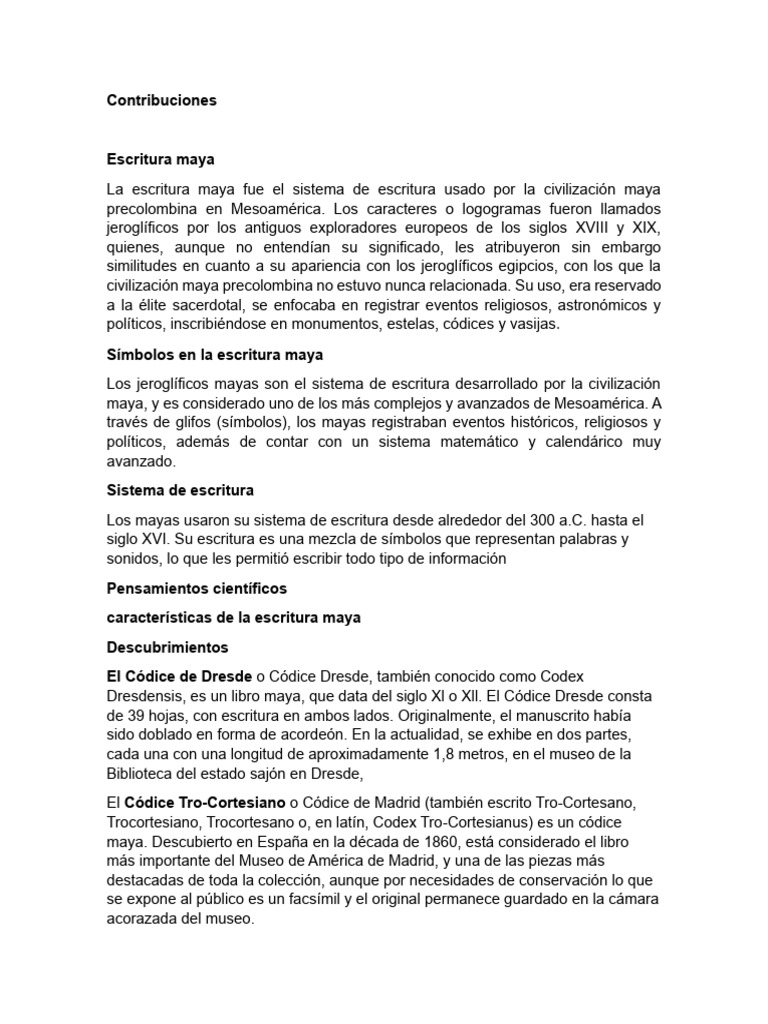 Ciencia Maya | PDF