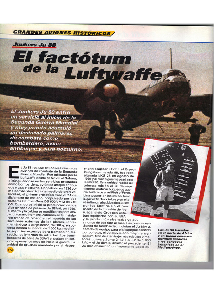Junkers Ju 88 Factotum | PDF