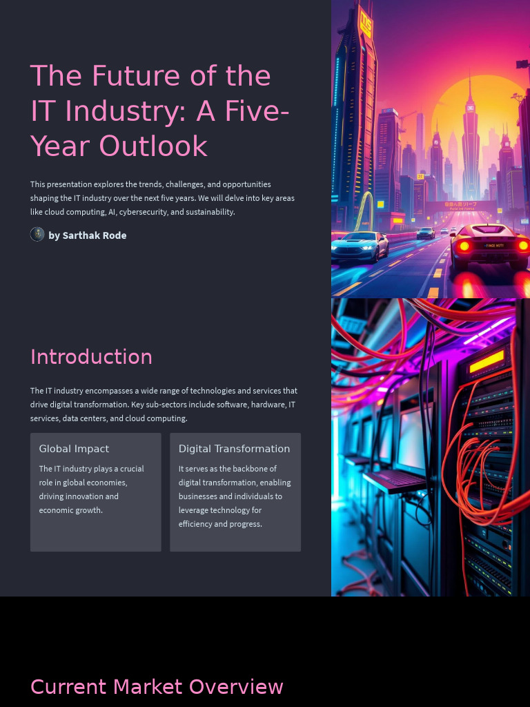 IT Industry Trends: 2024-2029 Outlook | PDF | Cloud Computing | Computing