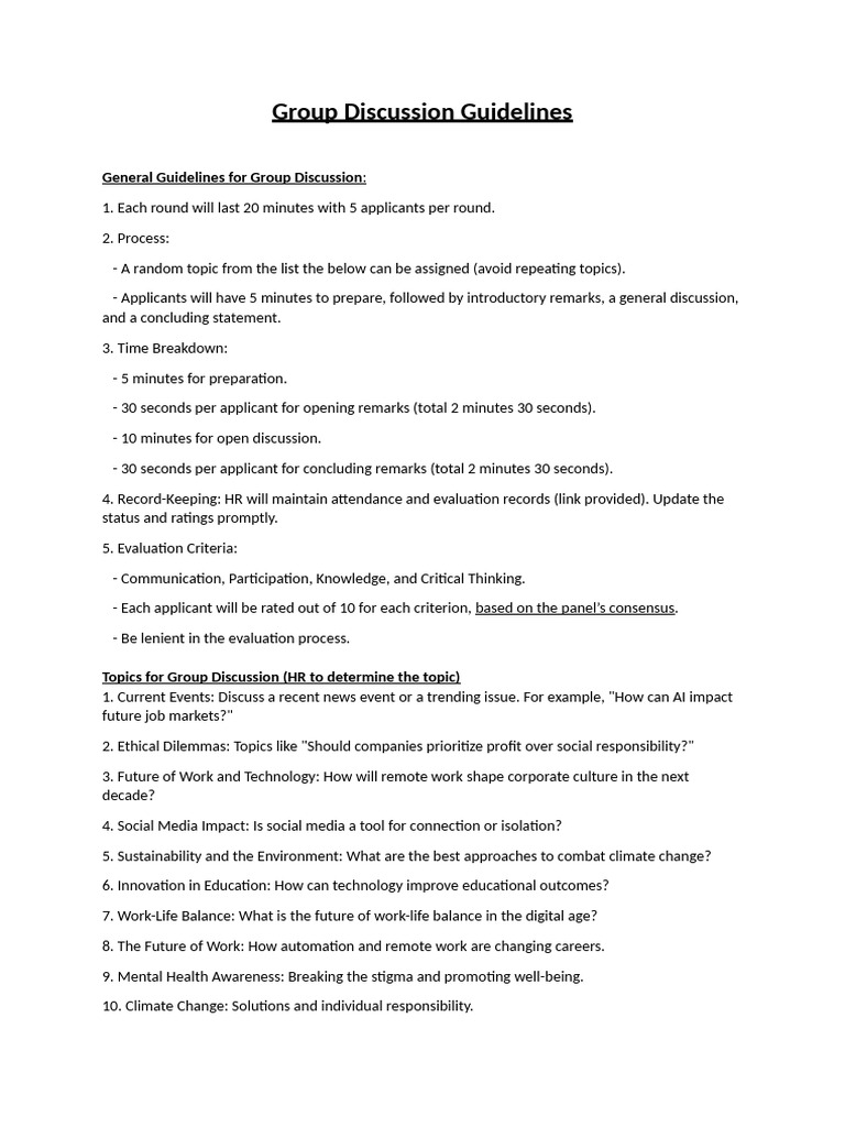 Group Discussion | PDF | Artificial Intelligence | Intelligence (AI ...