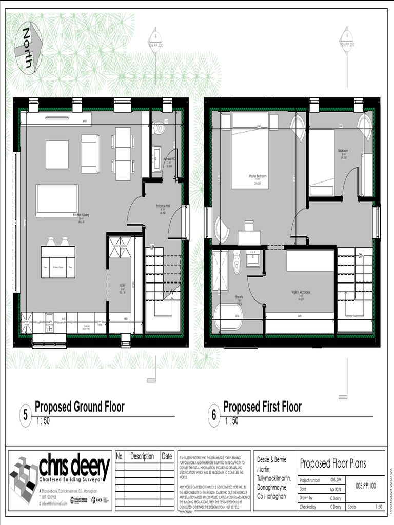 N or TH: Proposed Ground Floor 5 Proposed First Floor 6 | PDF